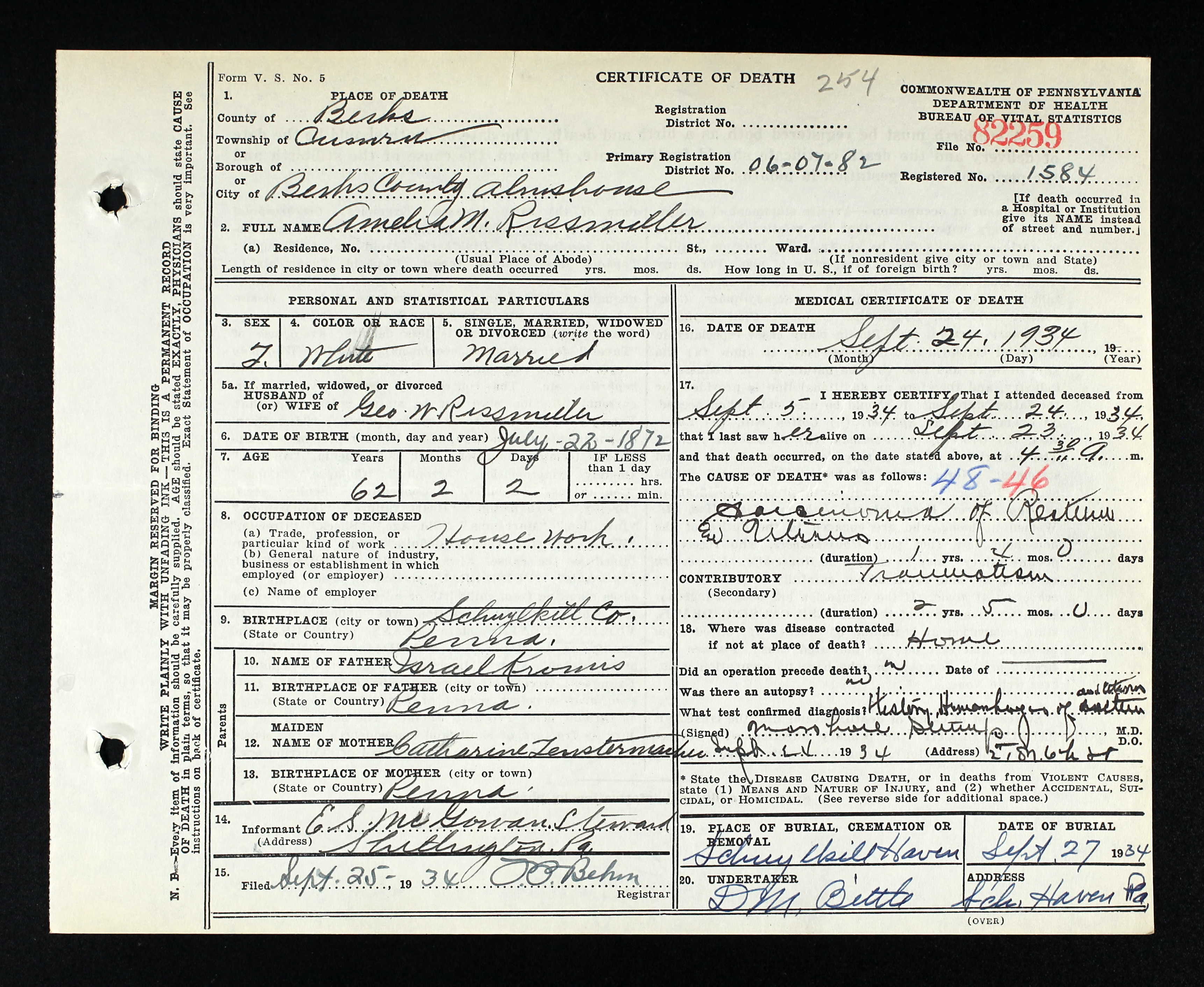 Scrapbook - Generated by Ancestral Quest