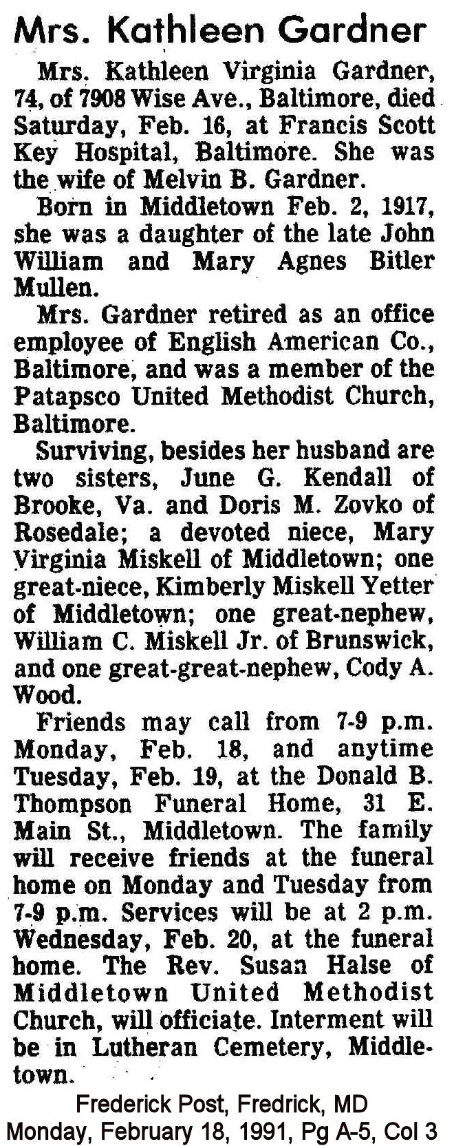 Desndants of John Bitler of Maryland - bit03.htm